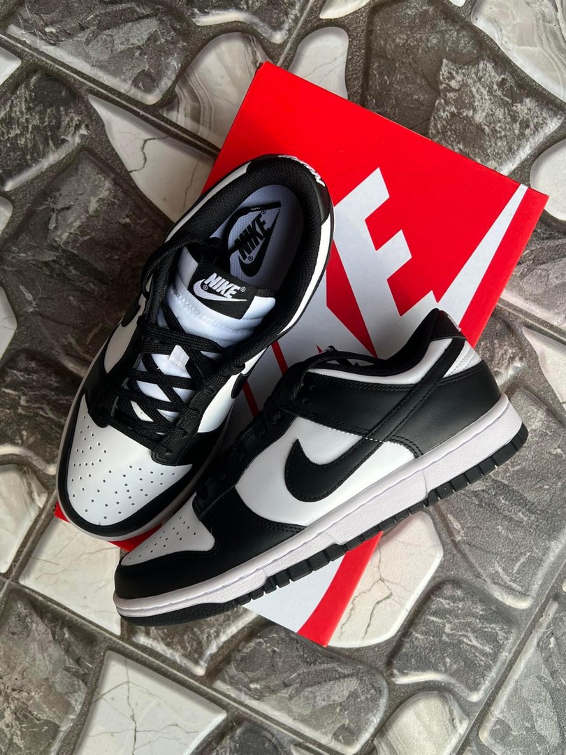 Nike Dunk Low Panda, Men's Fashion, Footwear, Sneakers on Carousell