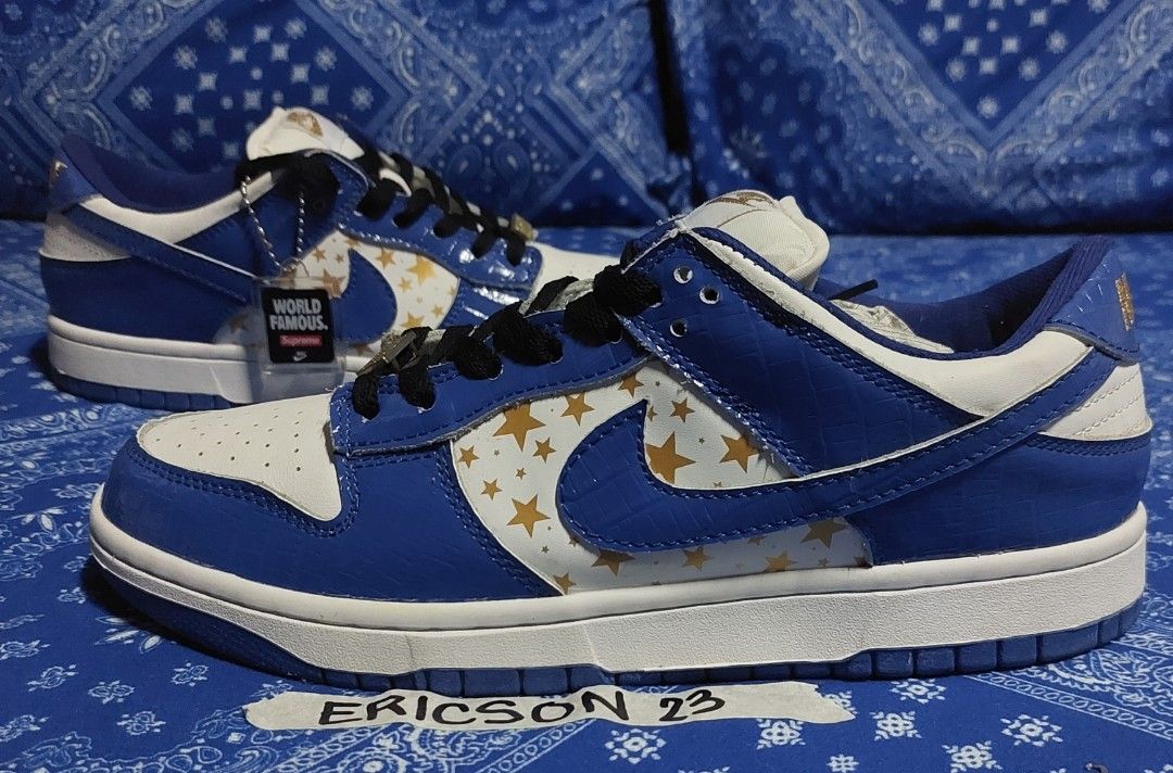 Nikesb x supreme hyper royal, Men's Fashion, Footwear, Sneakers on ...