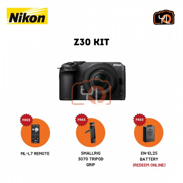 Nikon Z30 kit with (16-50mm), Photography, Cameras on Carousell