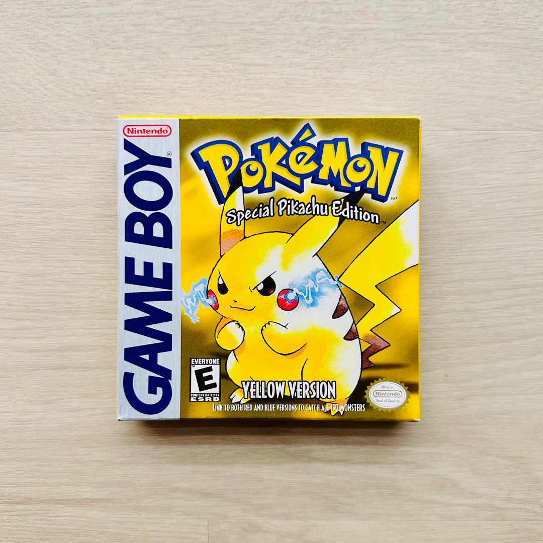 Gameboy Pokemon Special Pikachu Edition Yellow Version, Video Gaming ...