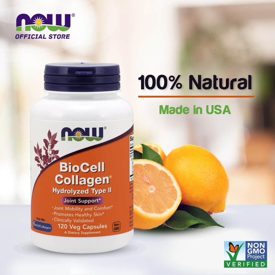 NOW FOODS Bone & Joint Support Collagen, Health & Nutrition, Health ...