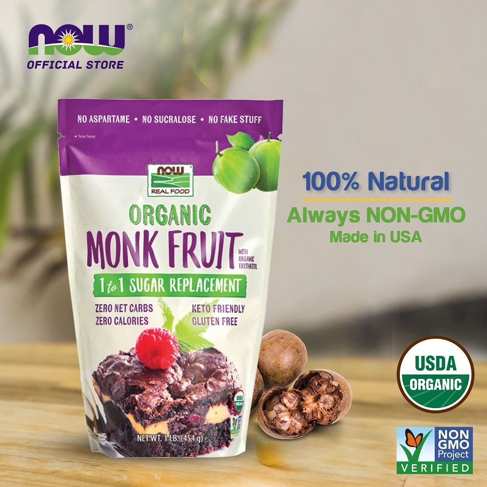 NOW FOODS Monk Fruit, Food & Drinks, Spice & Seasoning on Carousell