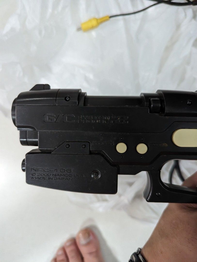 Npc 106 gun con controller for ps2 namco, Video Gaming, Gaming ...