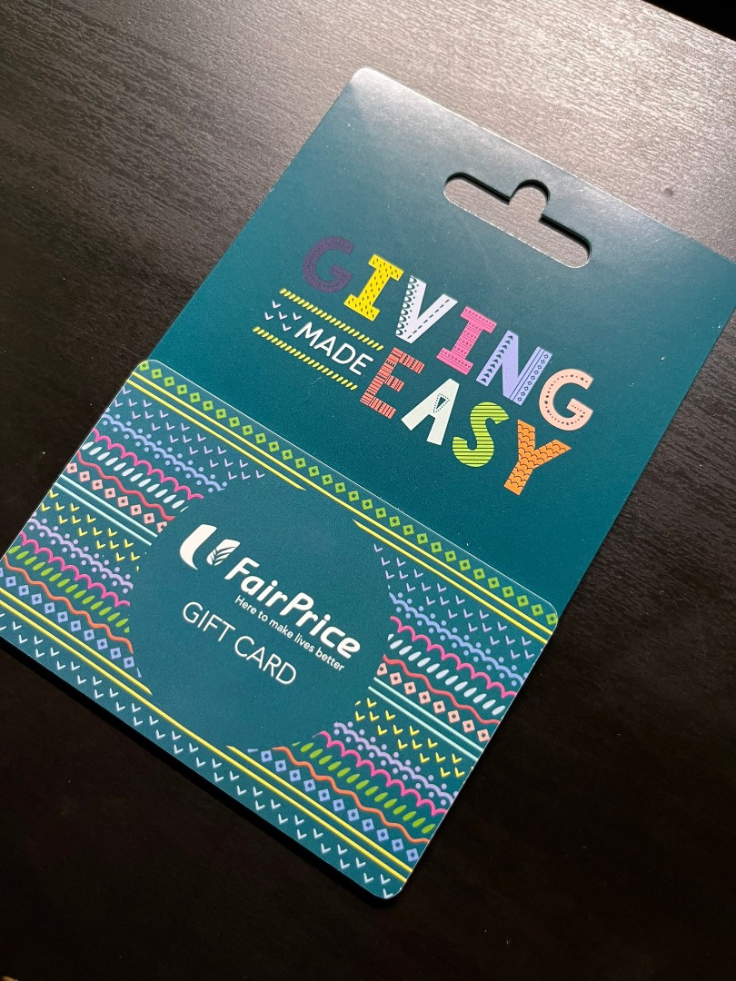 NTUC Fairprice Gift Card S$450, Tickets & Vouchers, Store Credits on ...