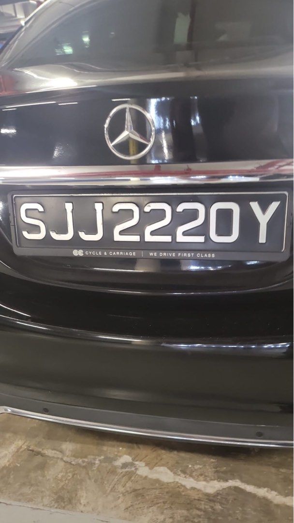 Number plate for sale, Car Accessories, Car Plates on Carousell