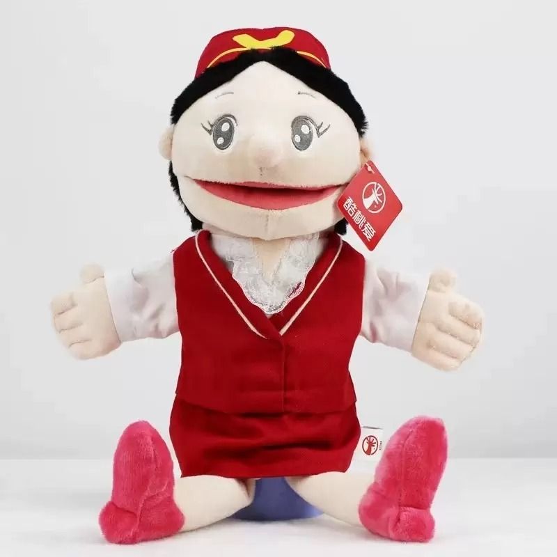 Occupational Hand Puppet-Air Stewardess, Hobbies & Toys, Stationery ...