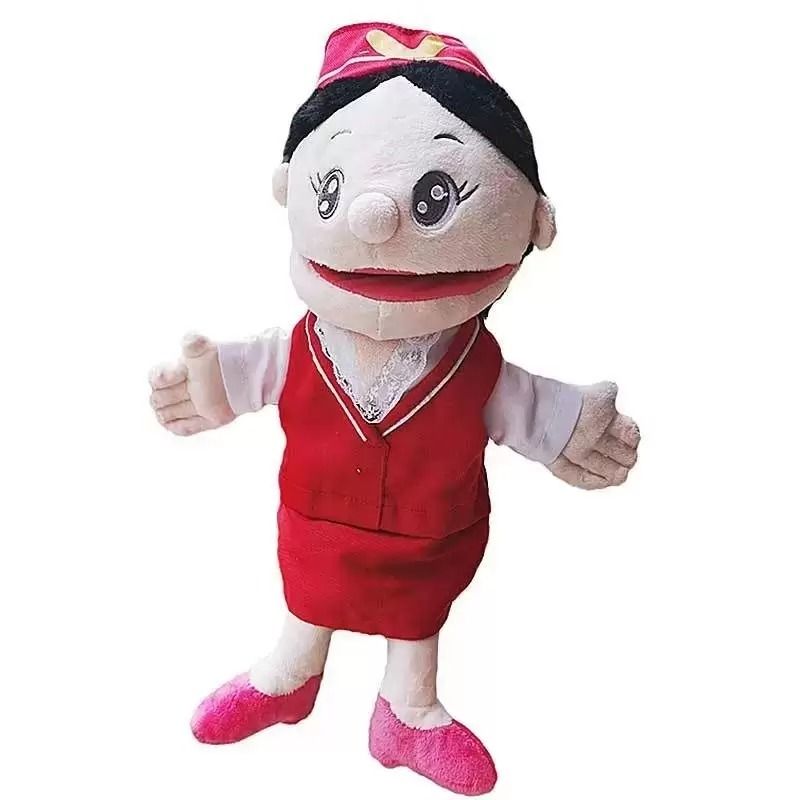 Occupational Hand Puppet-Air Stewardess, Hobbies & Toys, Stationery ...