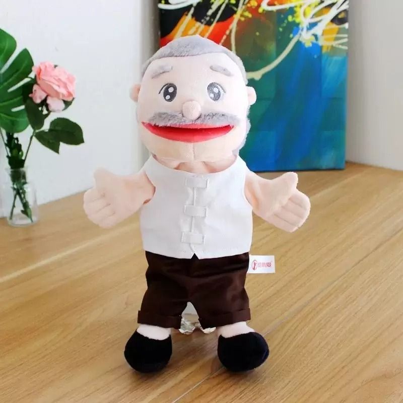 Occupational Hand Puppet-Farmer, Hobbies & Toys, Stationery & Craft ...