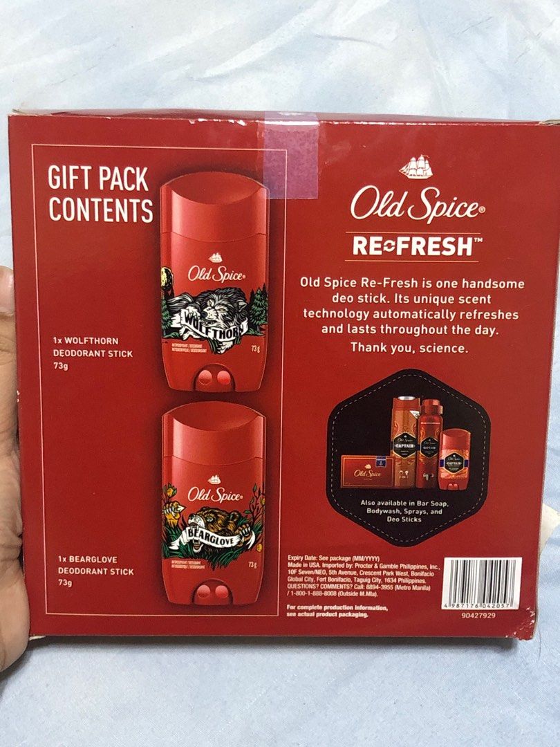 Old Spice Gift Pack, Beauty & Personal Care, Fragrance & Deodorants on ...