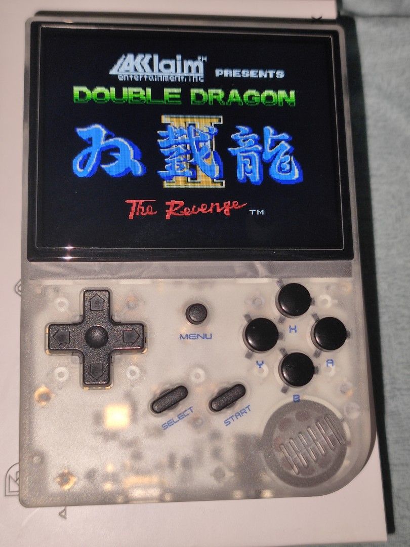 One Brand New Anbernic RG35XX RG 35XX Transparent Handheld Console ...