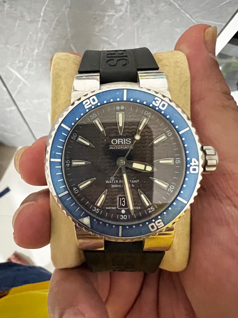 Oris Aquis Watch, Luxury, Watches on Carousell
