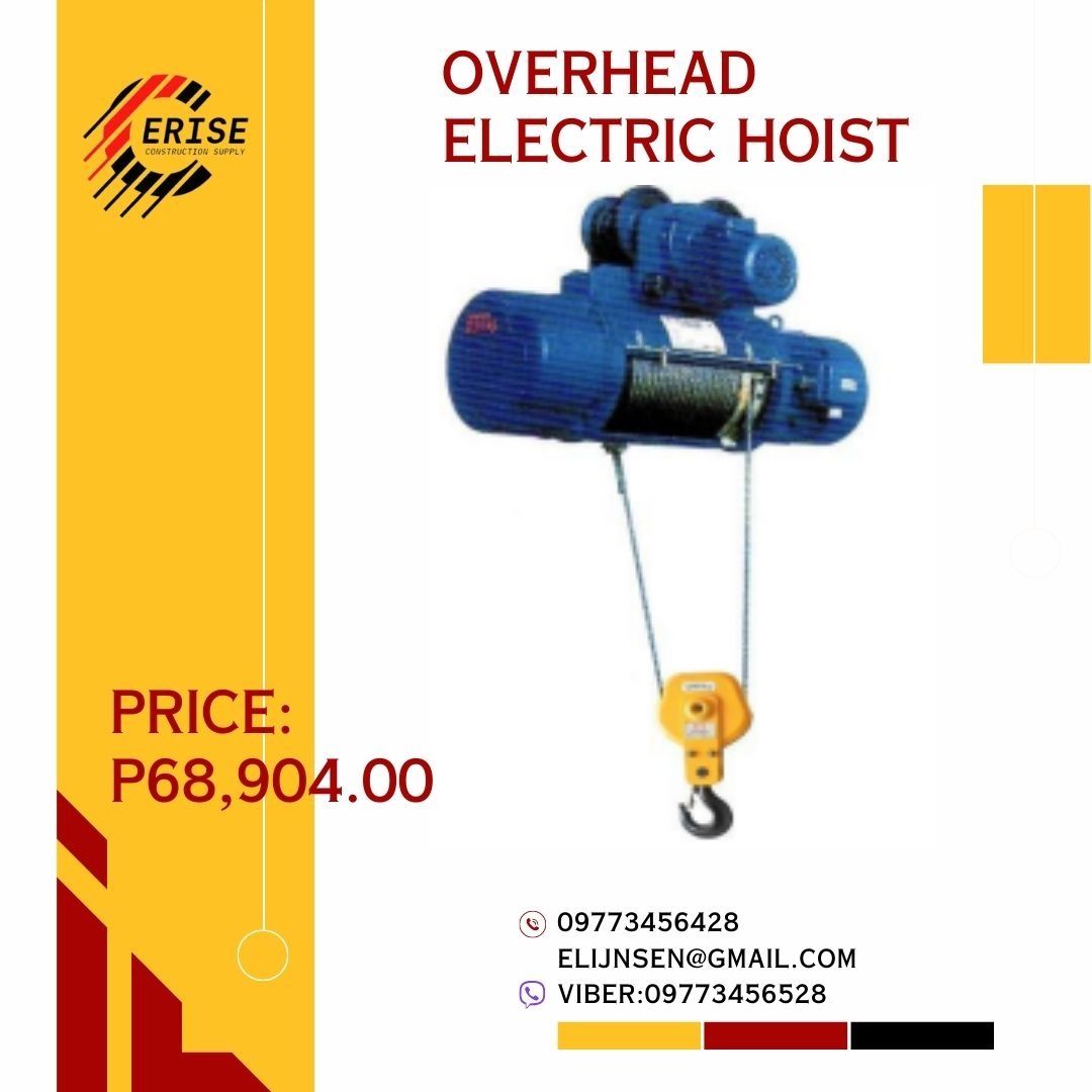 OVERHEAD ELECTRIC HOIST, Commercial & Industrial, Construction ...