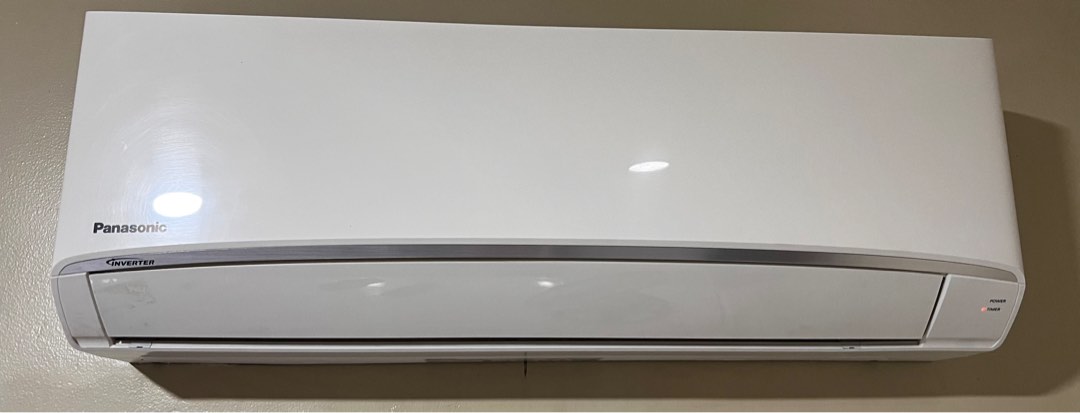 Panasonic Aircon Split Type 1.5HP and 1HP, Furniture & Home Living ...