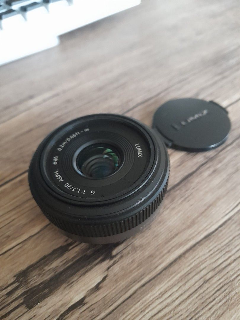 Panasonic Lumix 20mm/f1.7 Micro 4/3 Pancake Lens, Photography, Lens ...