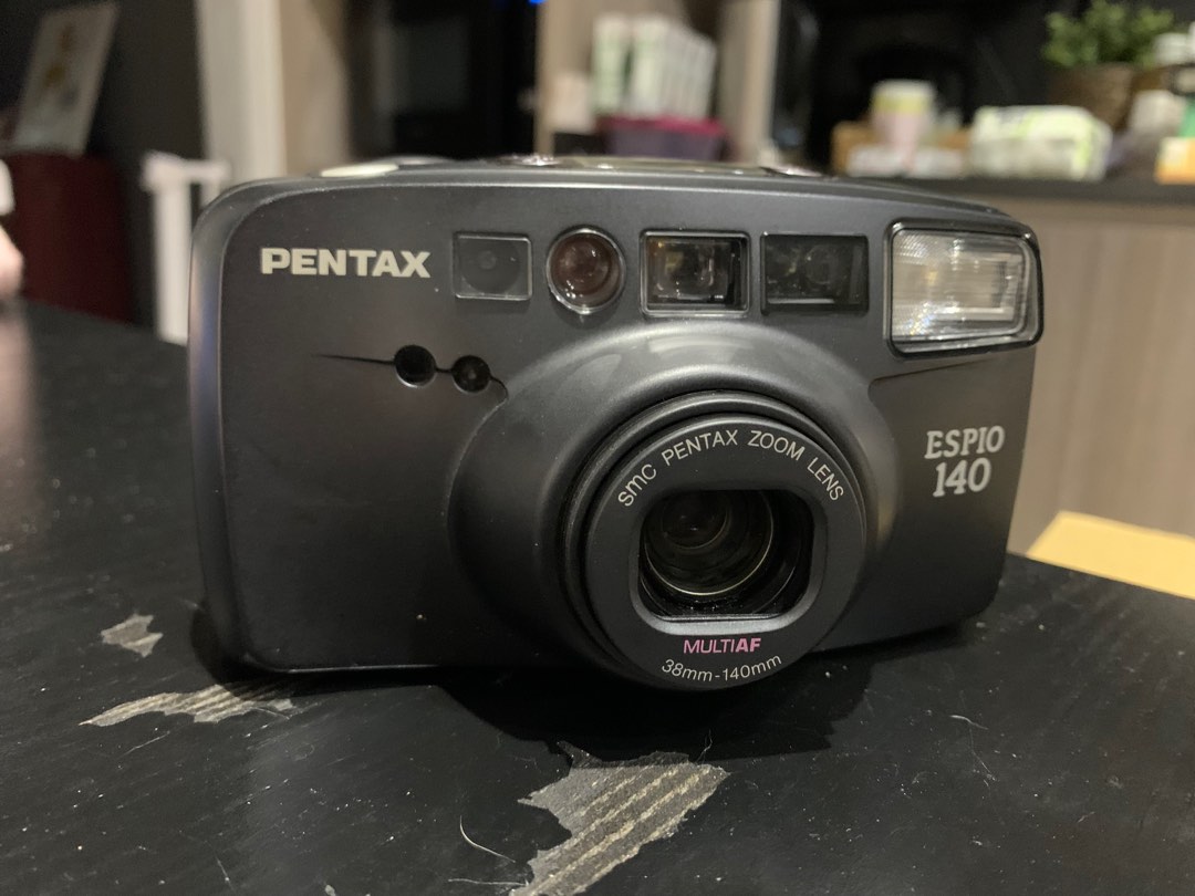 Pentax Espio 140 Film Camera, Photography, Cameras on Carousell