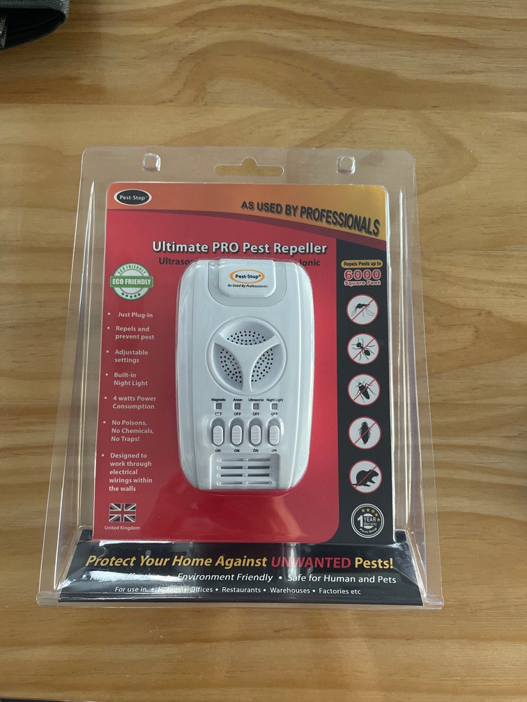 Pest stop Ultimate Pest Repeller, Health & Nutrition, Insect Repellent ...