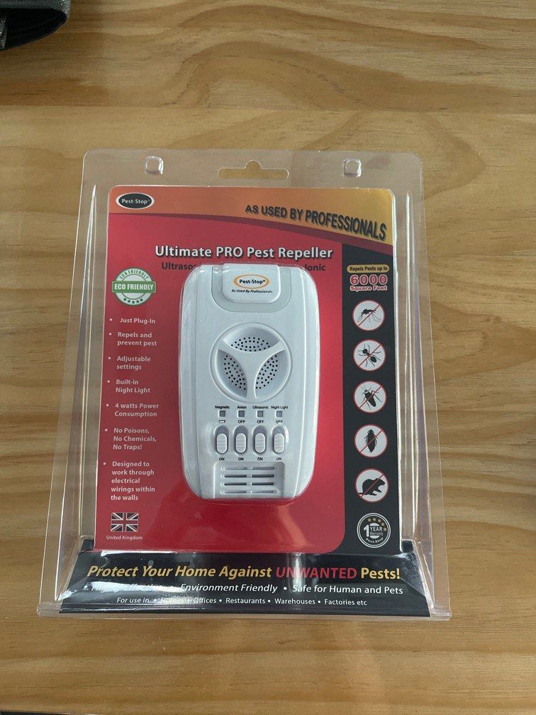 Pest stop Ultimate Pest Repeller, Health & Nutrition, Insect Repellent ...