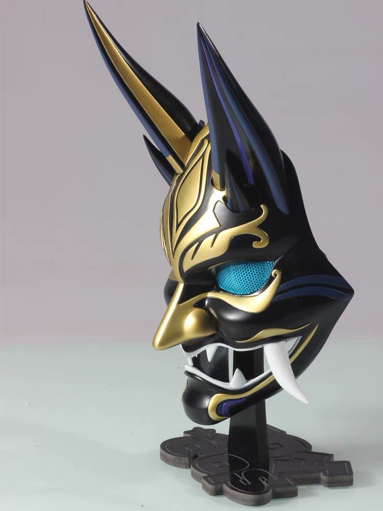 [PO] Xiao Guardian Yaksha Mask Genshin Impact Cosplay Prop Conqueror of ...