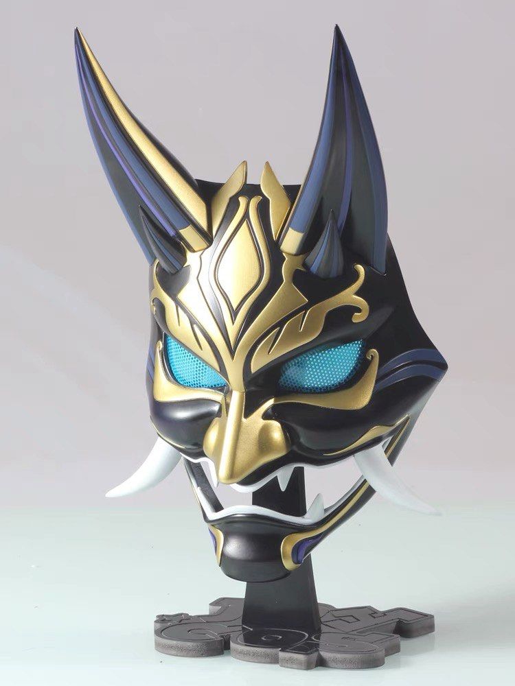 [PO] Xiao Guardian Yaksha Mask Genshin Impact Cosplay Prop Conqueror of ...