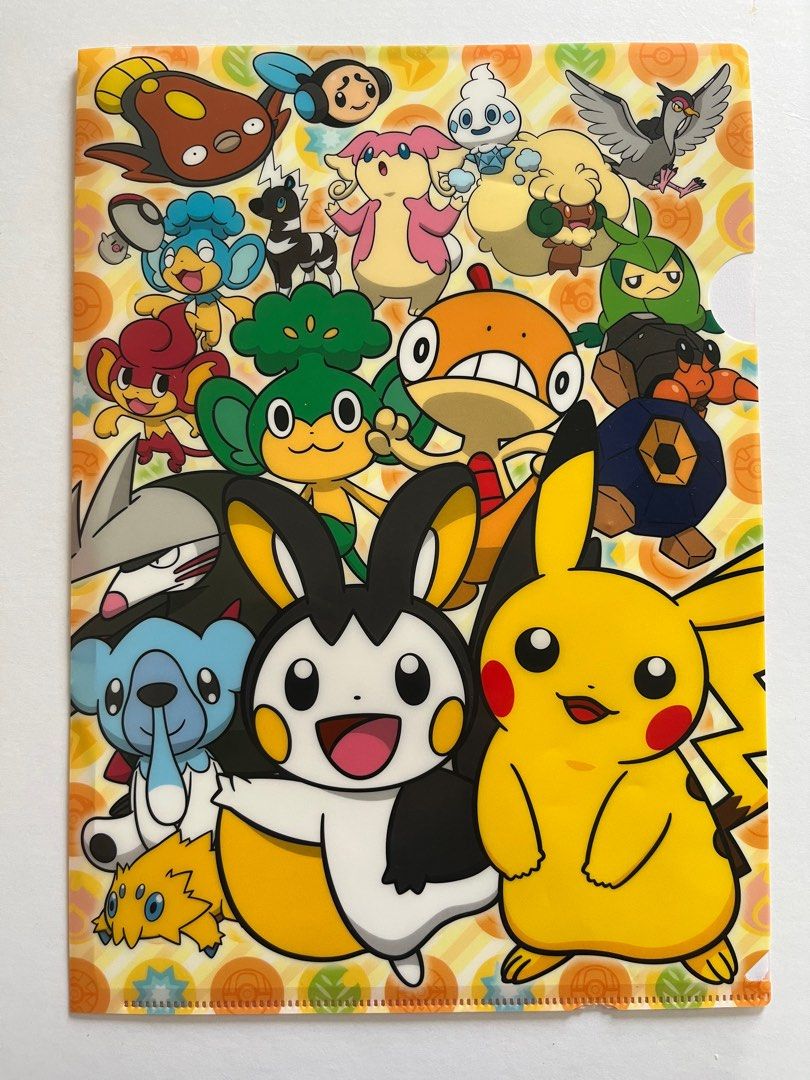 Pokemon File Holder (A4), Hobbies & Toys, Stationery & Craft ...