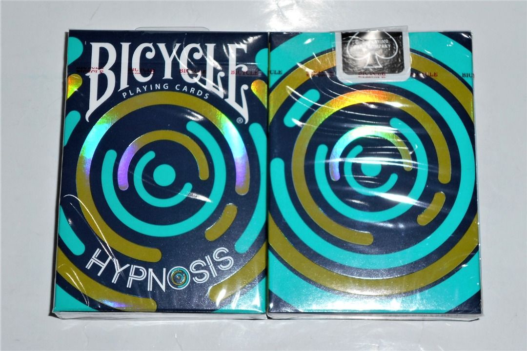 Poker Cards - Bicycle Hypnosis Playing Cards, USPCC, Borderless Back ...