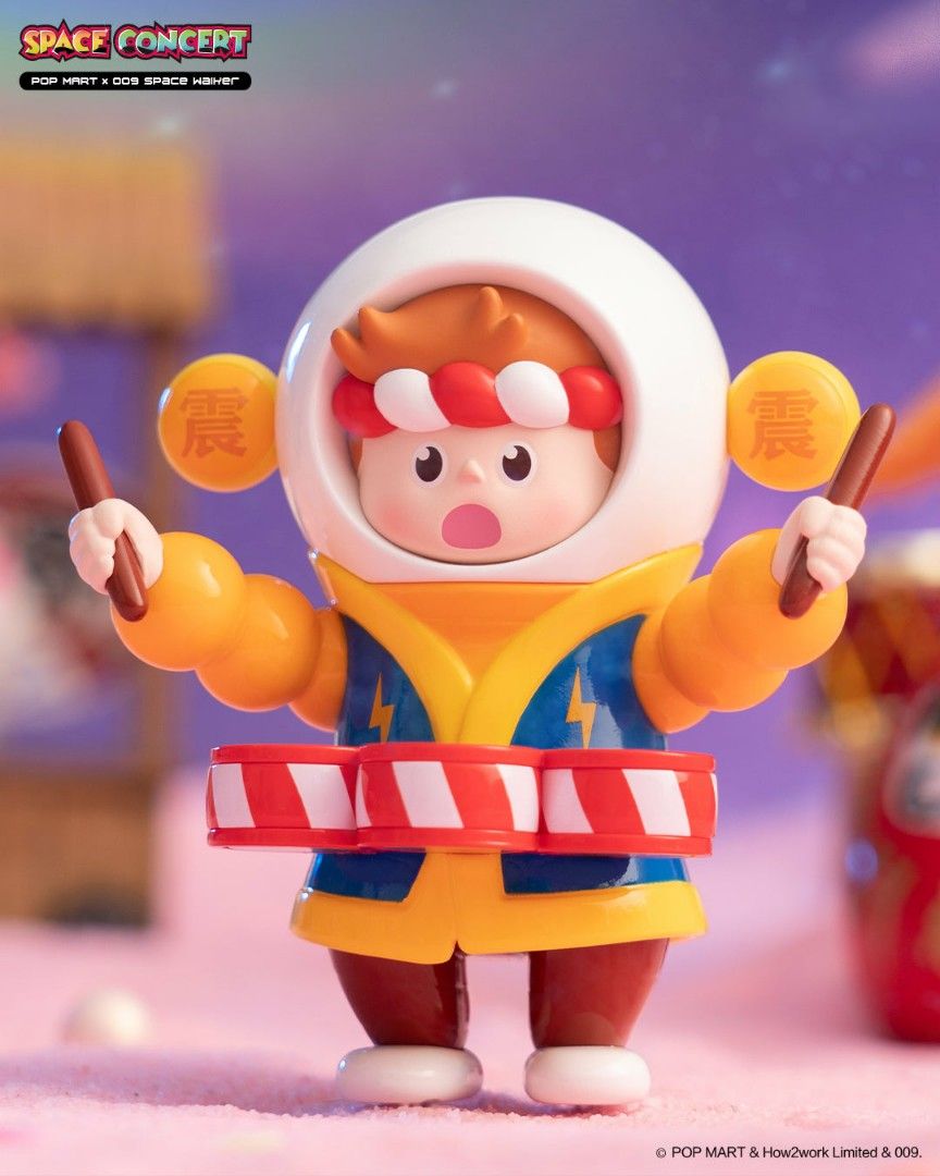 [POPMART] POPMART SPACE WALKER SPACE CONCERT SERIES FULL SET AND ...