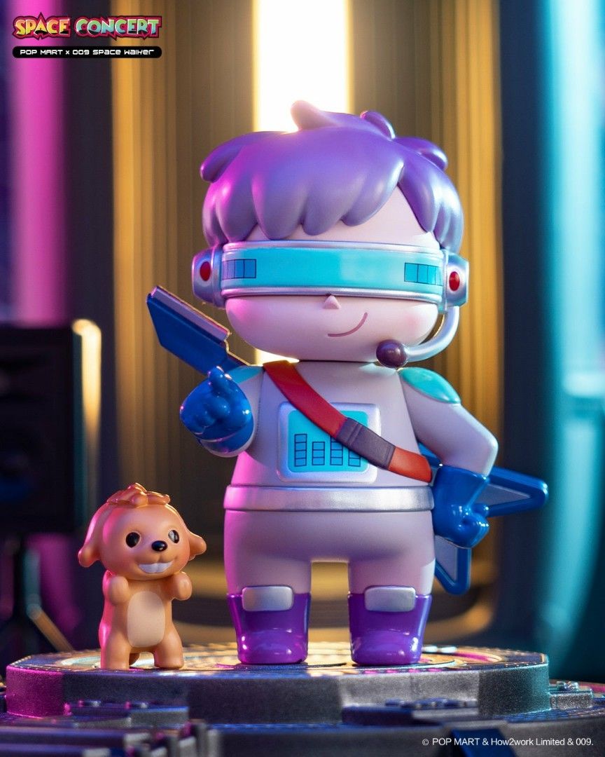 [POPMART] POPMART SPACE WALKER SPACE CONCERT SERIES FULL SET AND ...