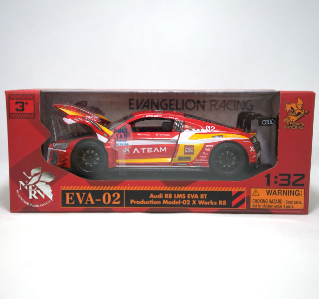 POPRACE 合金模型車 - 1:32 Audi R8 LMS EVA RT 2號機 | POPRACE Diecast Model Car ...