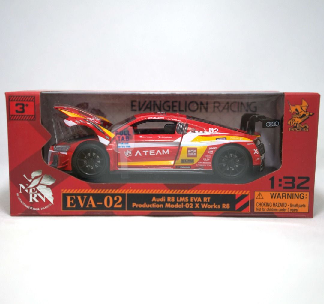 POPRACE 合金模型車 - 1:32 Audi R8 LMS EVA RT 2號機 | POPRACE Diecast Model Car ...