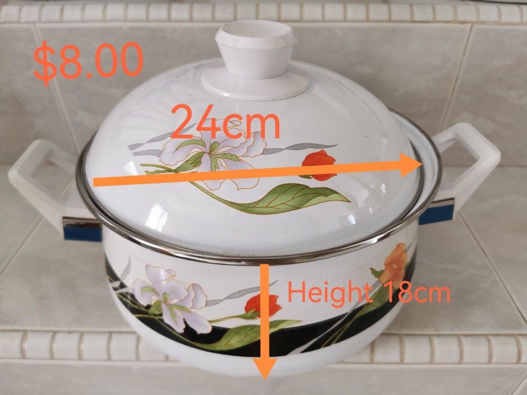 Porcelain cookware set, Furniture & Home Living, Kitchenware ...