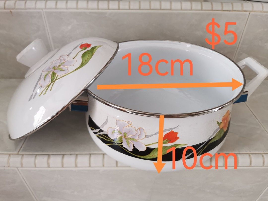 Porcelain cookware set, Furniture & Home Living, Kitchenware ...