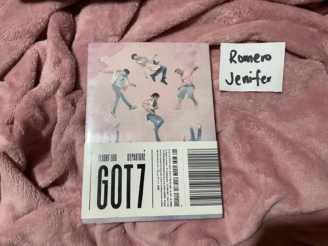 [PRE-LOVED/UNSEALED] GOT7 Flight Log: Departure 5th Mini Album (ROSE ...