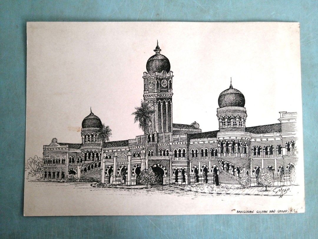 Print of the Bangunan Sultan Abdul Samad Building Heritage Building ...