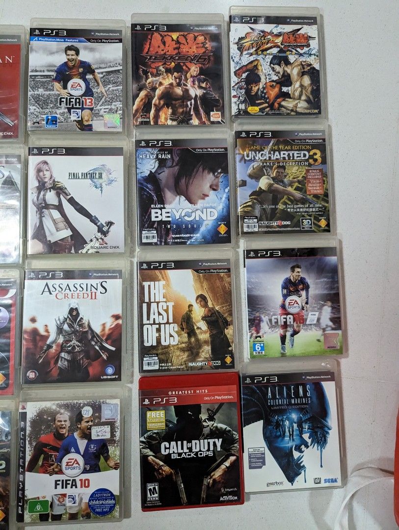 PS3 Games playstation 3 alien colonial Marines fifa call of duty ...