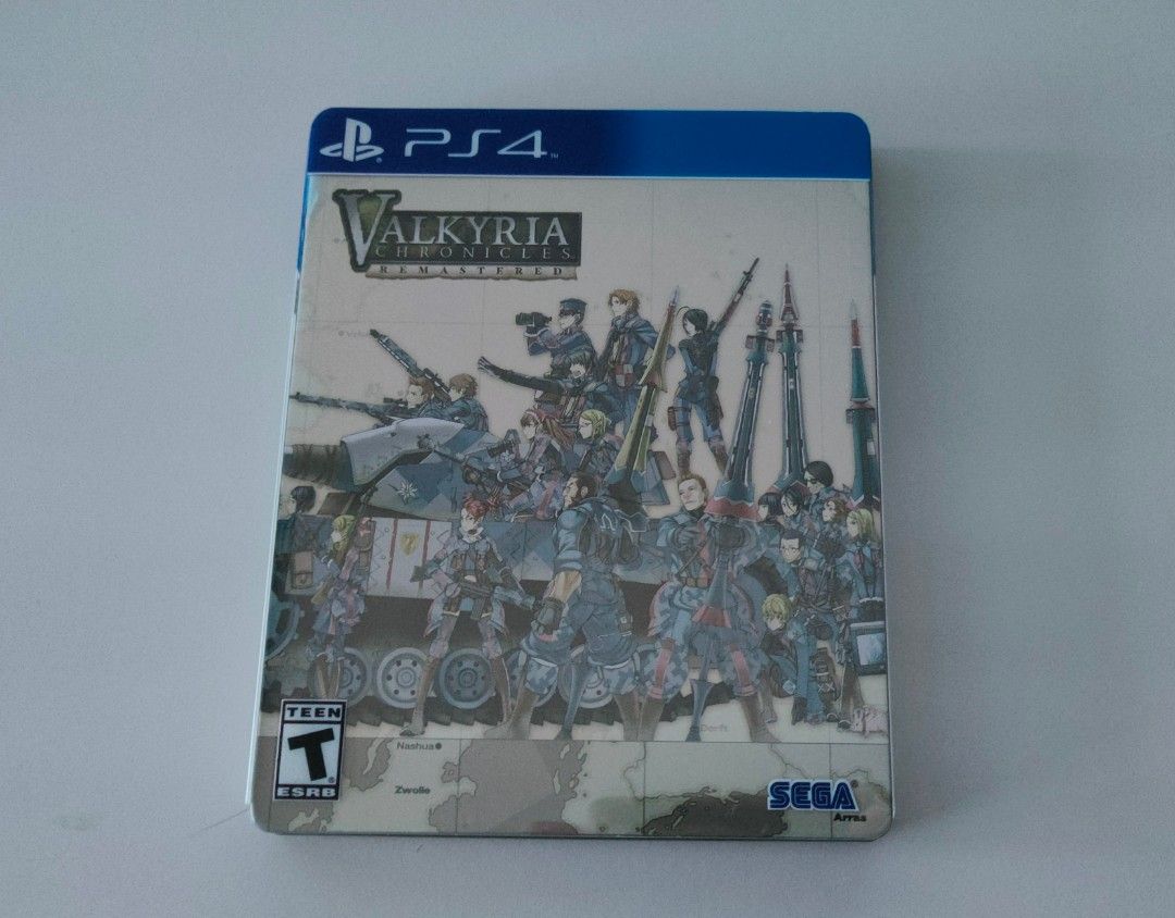 PS4 PS5 Valkyrie Chronicles R1 steel case (Remastered), Video Gaming ...