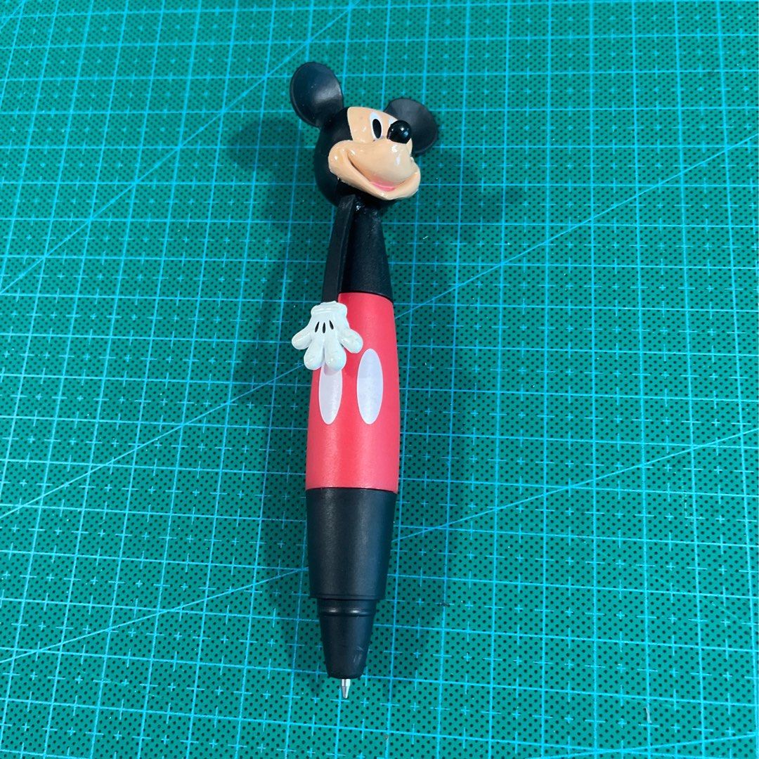 Pulpen Pen Mickey Mouse ORIGINAL DISNEY RARE COLLECTOR, Buku & Alat ...