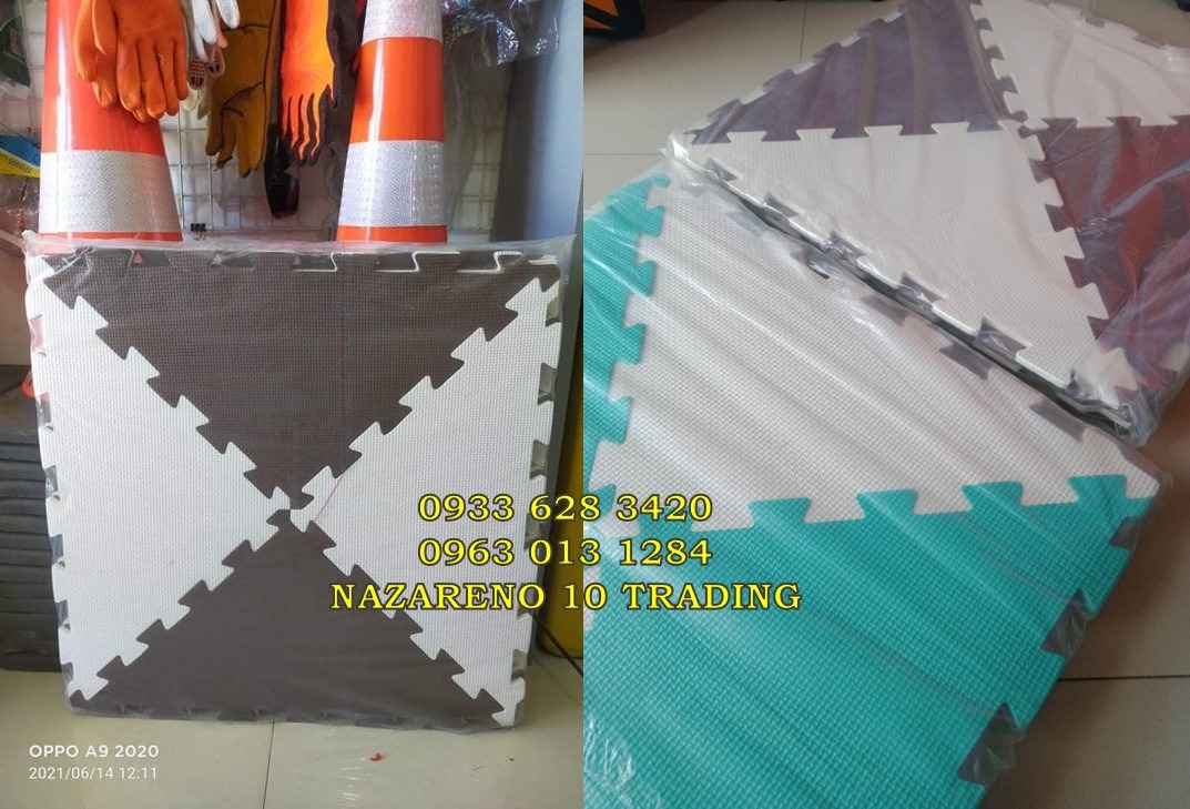 Puzzle Rubber Mat 4pcs 60cm x 60cm, Commercial & Industrial ...