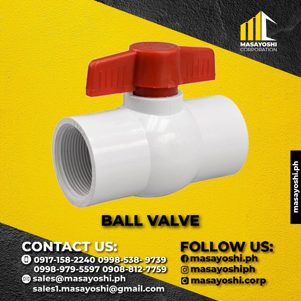 pvc ball valve, fittings, coupling, piping, pipe works on Carousell