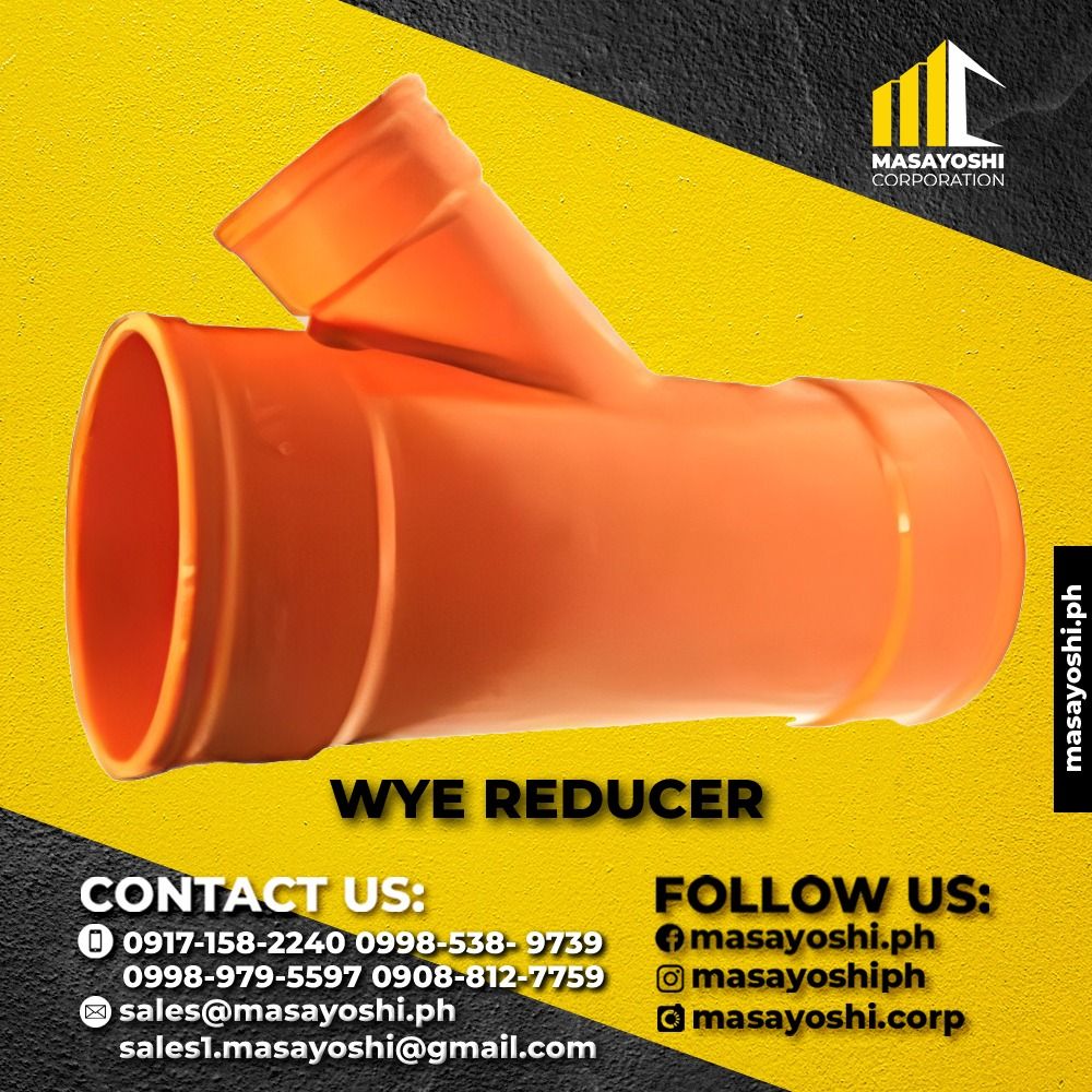 pvc wye reducer, fittings, couplings, pipe works, drainage, Commercial ...