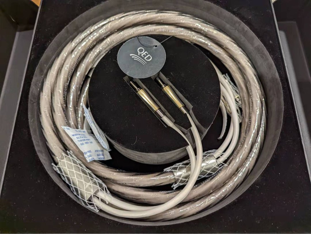 Qed supremus speaker cables 2.5m pair, Audio, Soundbars, Speakers ...