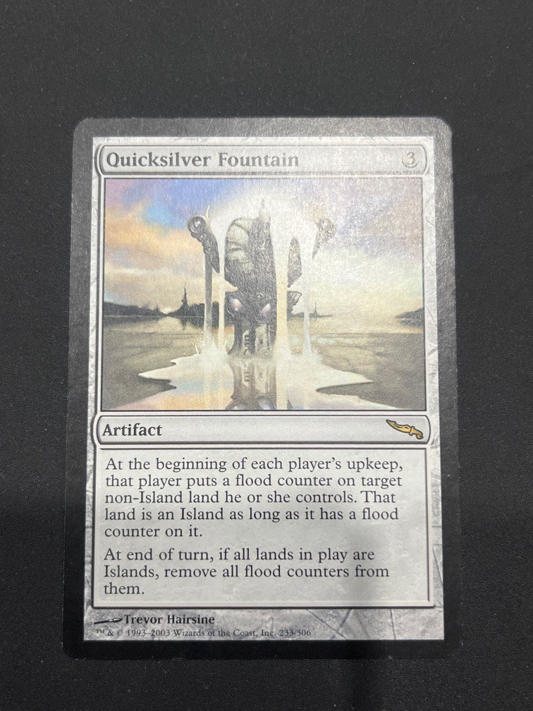 Quicksilver fountain Magic the gathering, Hobbies & Toys, Toys & Games ...