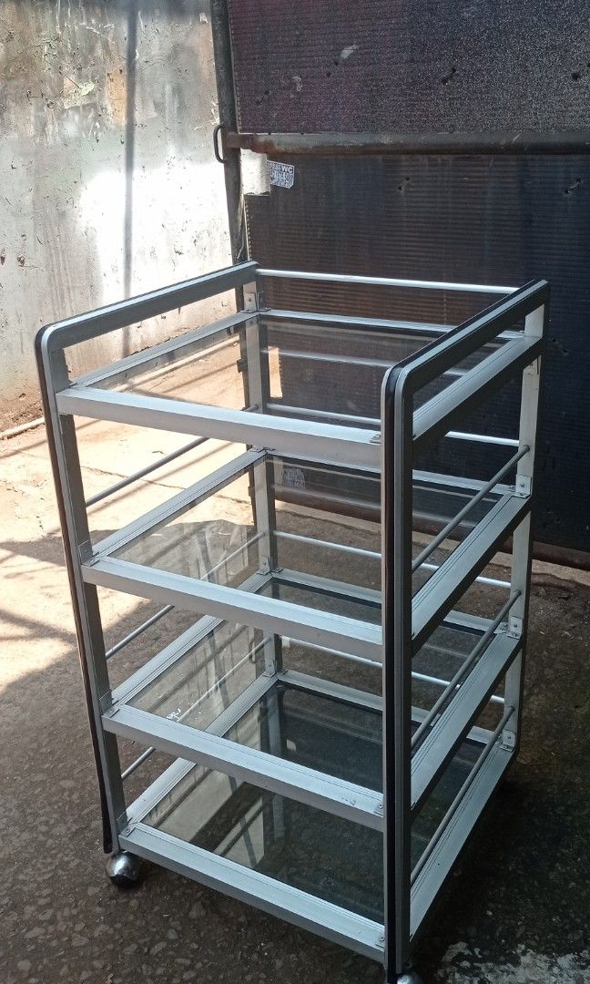 Rak stenlis serbaguna., Perabotan Rumah di Carousell