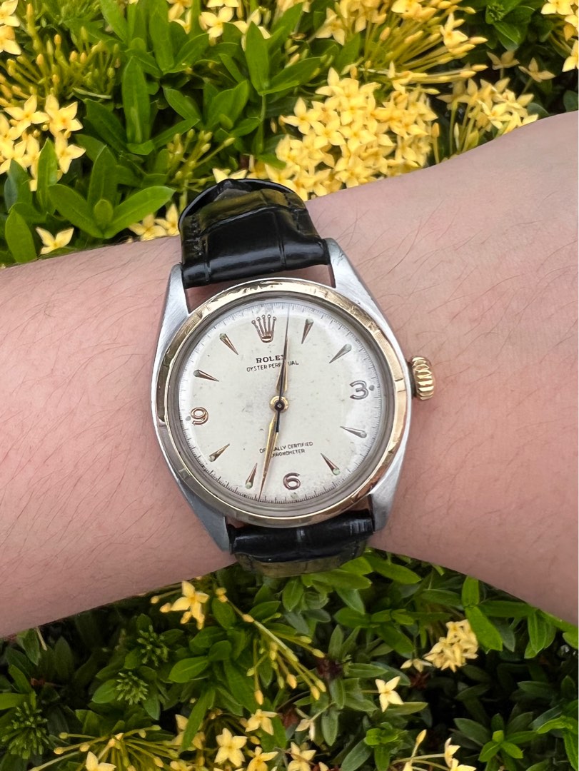 [RARE] Rolex 6085 Oyster Perpetual Automatic, Luxury, Watches on Carousell