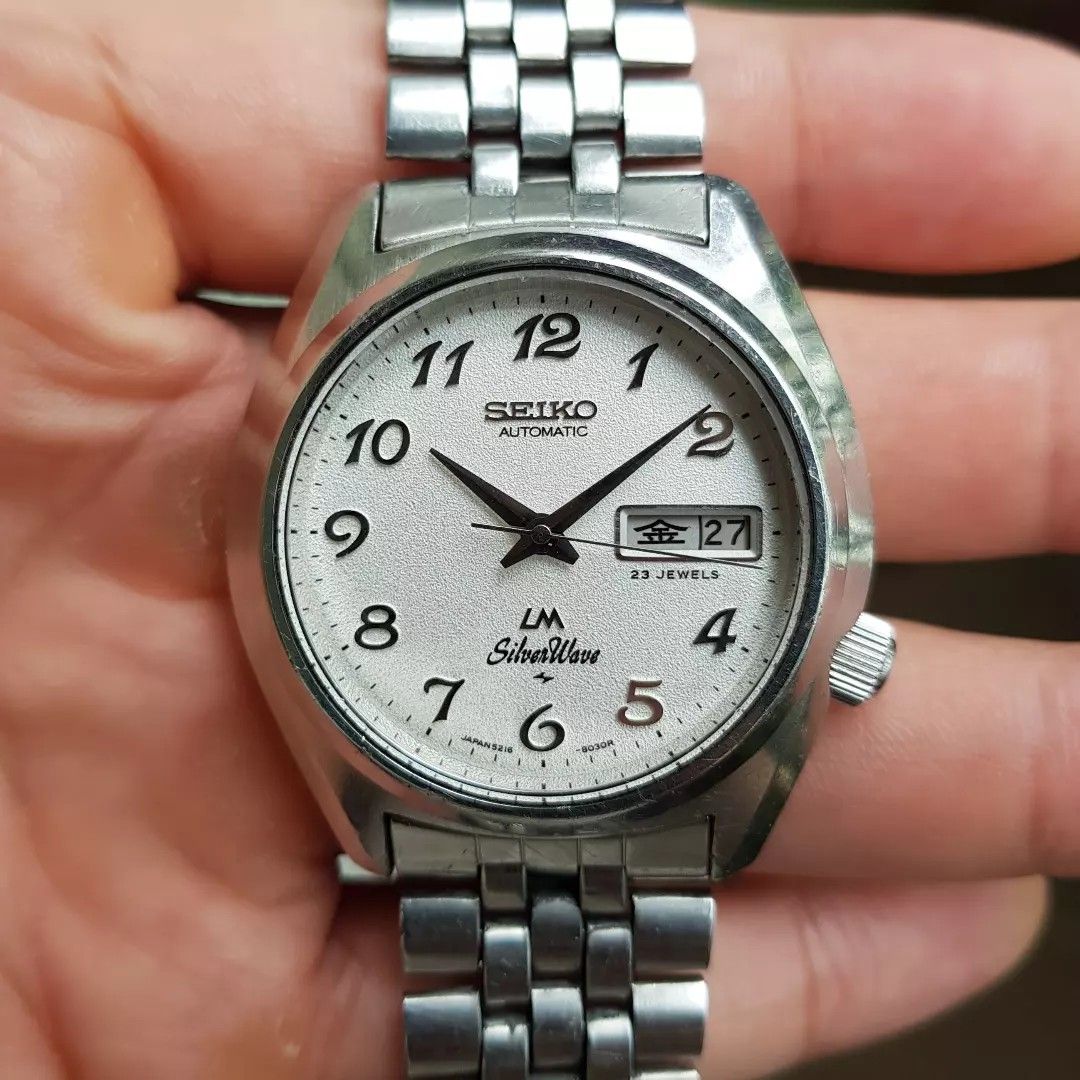 Rare Seiko LM Diver Silverwave Snow Dial, Men's Fashion, Watches ...