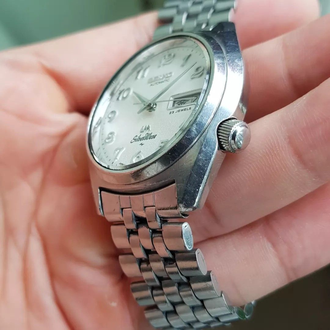Rare Seiko LM Diver Silverwave Snow Dial, Men's Fashion, Watches ...
