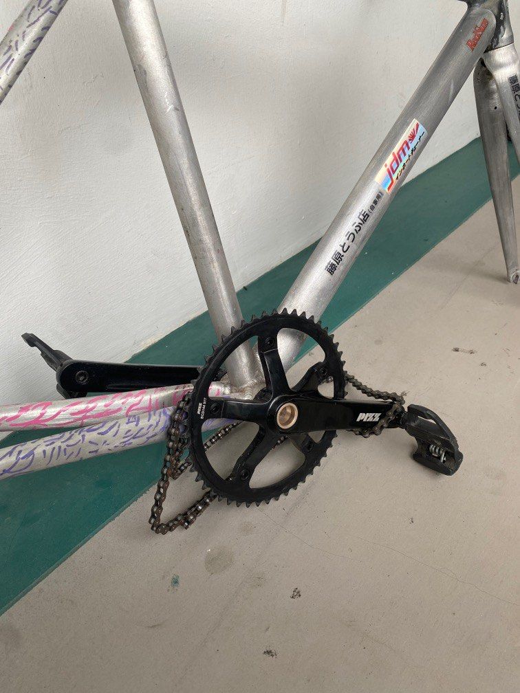 raw tsunami fixie fixed gear frameset track, Sports Equipment, Bicycles ...