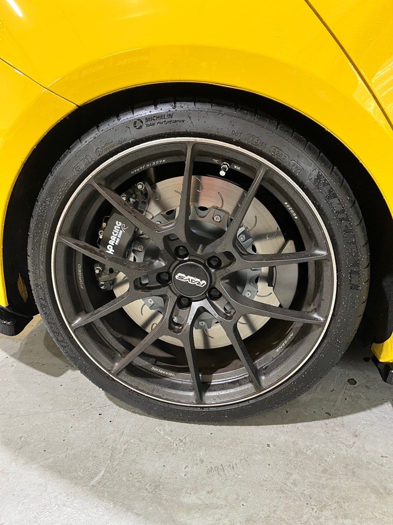 Rays G025 19” Rims, Car Accessories, Tyres & Rims on Carousell