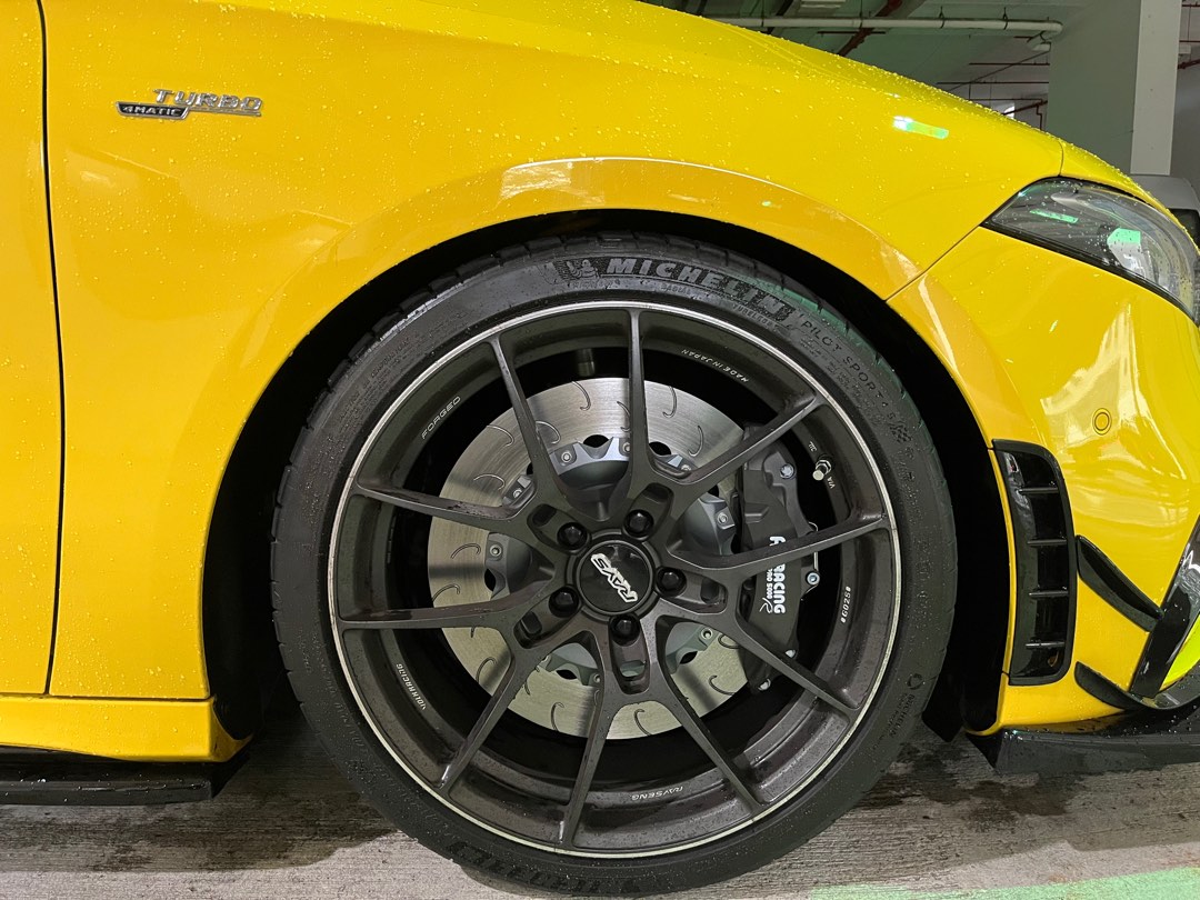 Rays G025 19” Rims, Car Accessories, Tyres & Rims on Carousell
