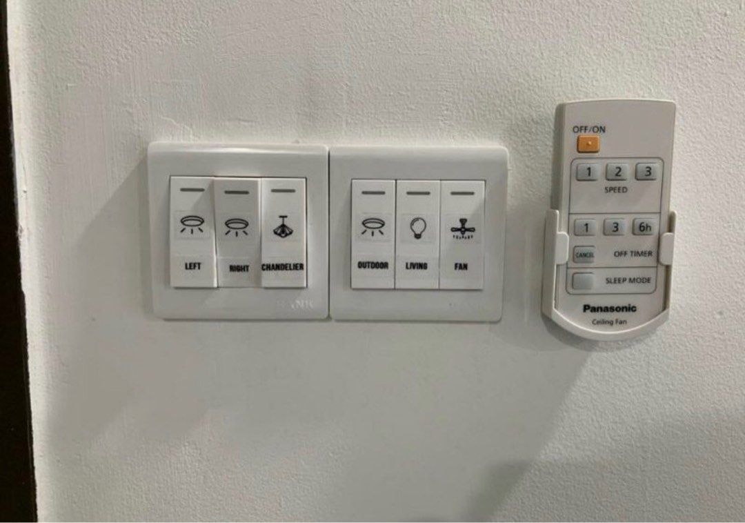 [Ready stock Malaysia] Sticker suis / sticker switch icon & wording, TV ...