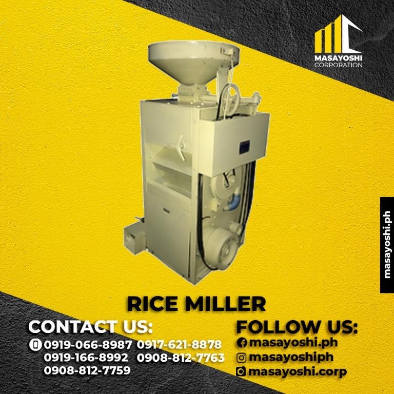 Rice Milling Machine | Miller | Agricultural Equipment | Rice Miller ...